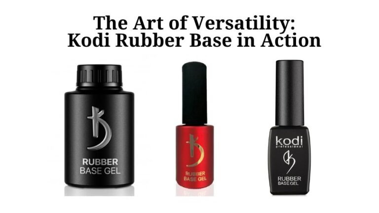 The Art of Versatility: Kodi Rubber Base in Action - Daily Post News